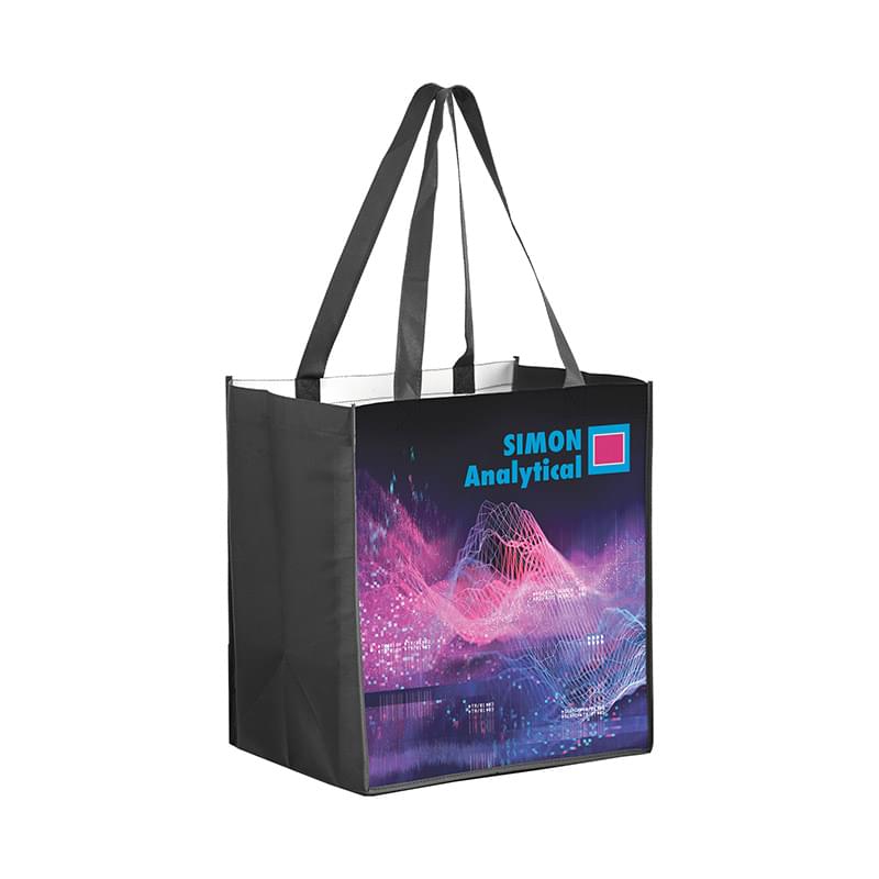 OPP Laminated Non-Woven Sublimated Grocery Bag |13x10x15| - Dye ...